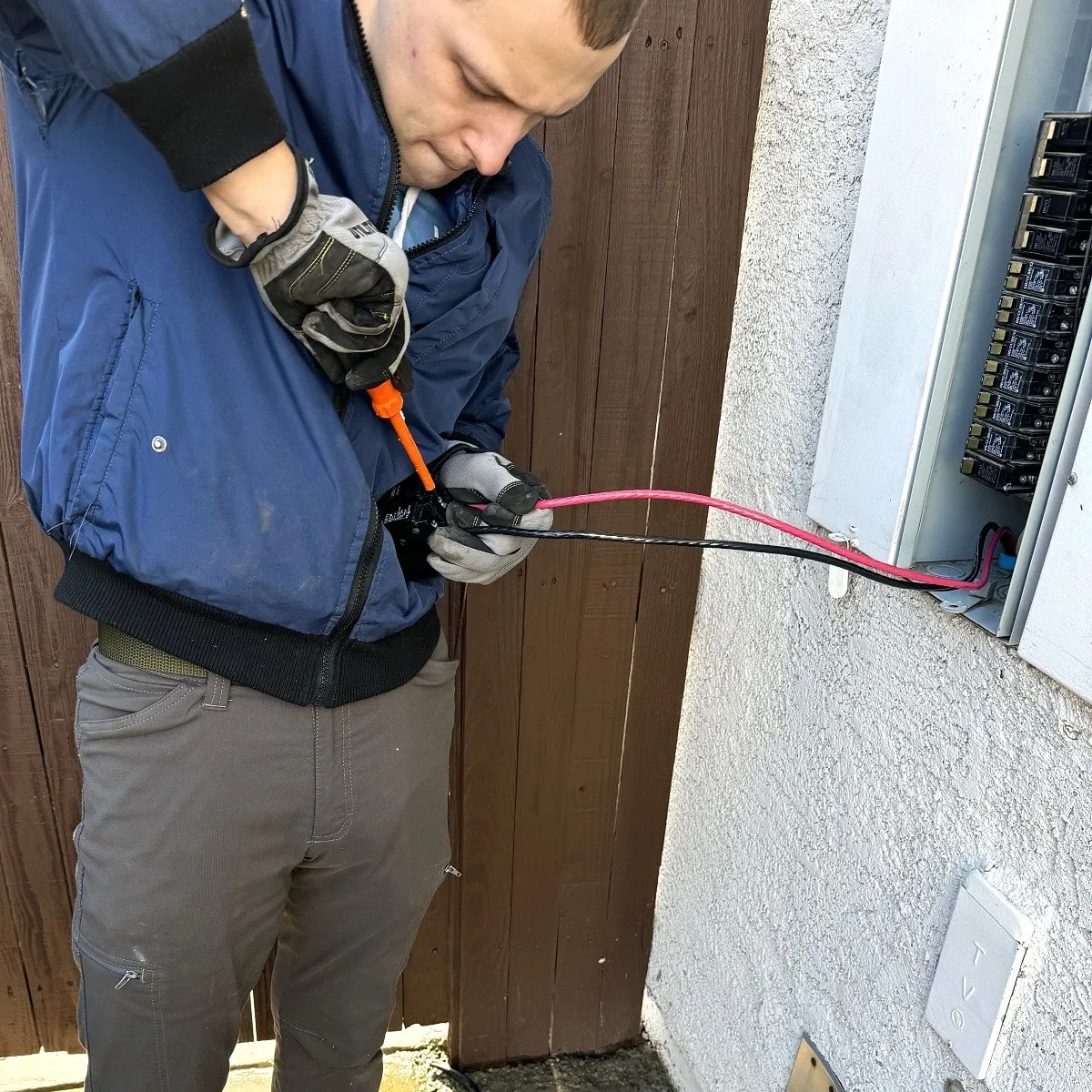 240V Electrical Outlet for an EV Charger - Fuse HVAC & Electrical Service